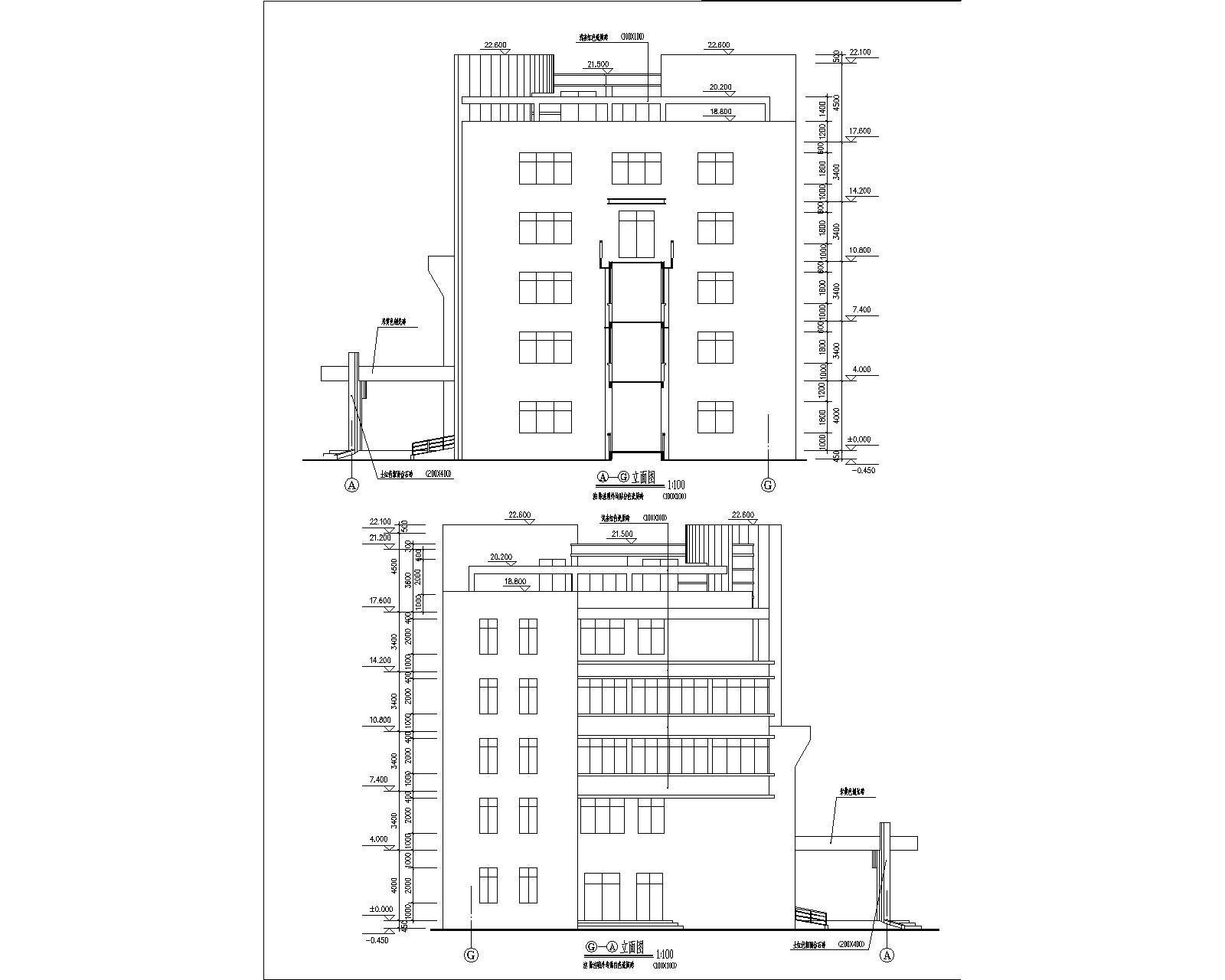 医院门诊及住院楼施工图cad图纸下载dwg文件下载 素材下载易图网cad设计图纸库