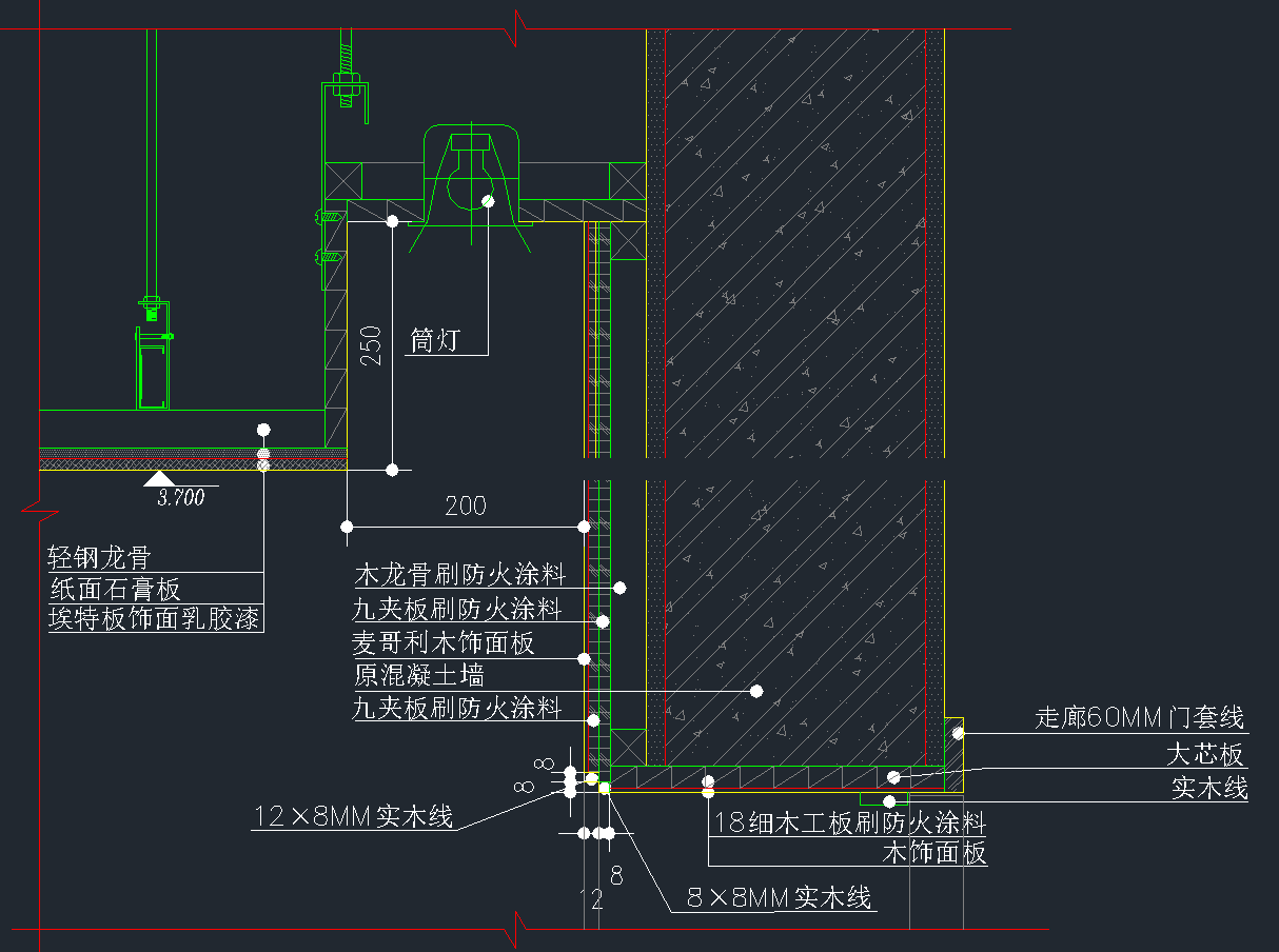 天花节点埃特板玻镁板图,天花布置图dwg文件下载 素材下载易图网cad设计图纸库