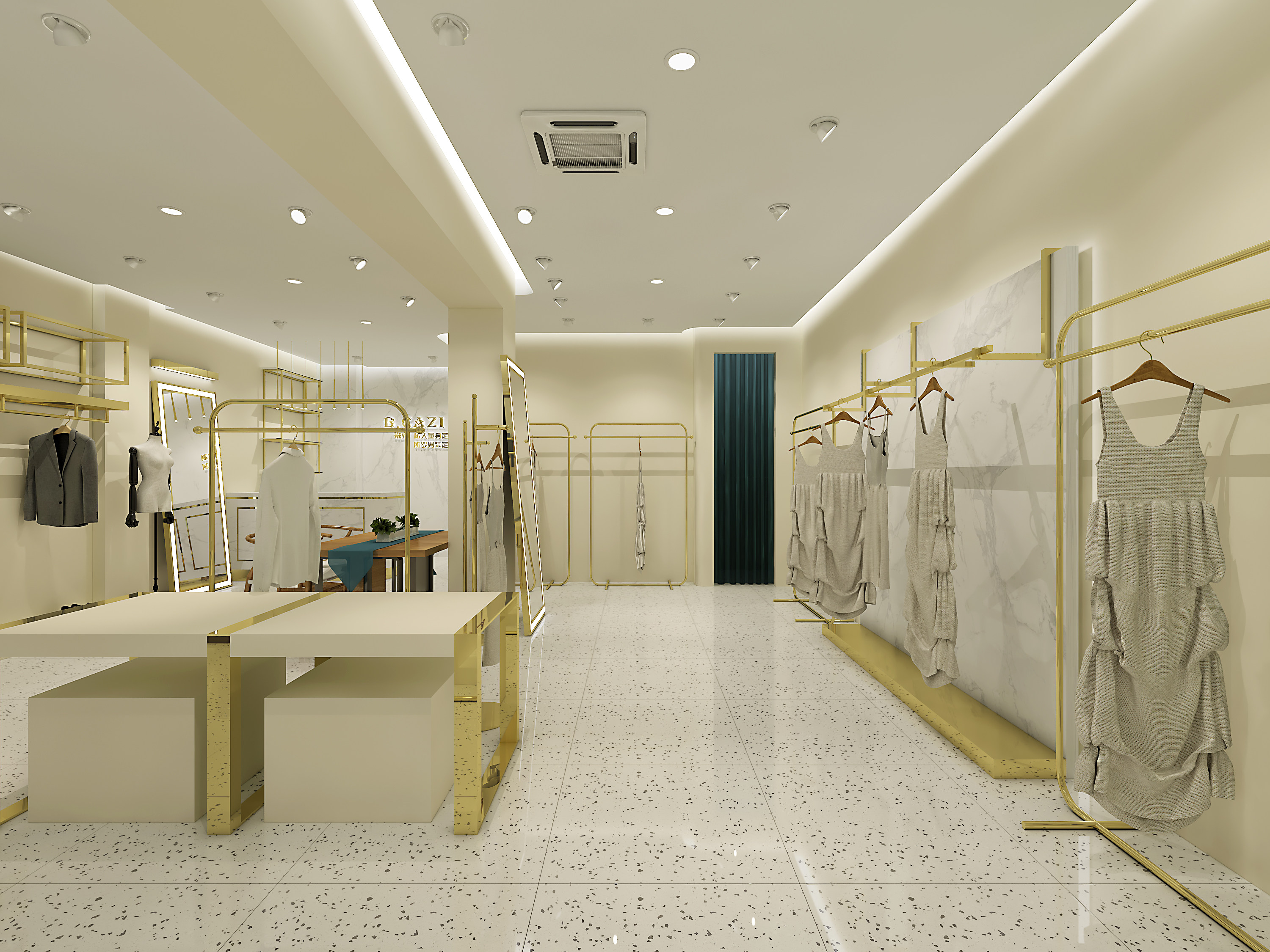 服装店专卖店cad图纸,服装店cad设计图纸下载 素材下载易图网cad设计图纸库
