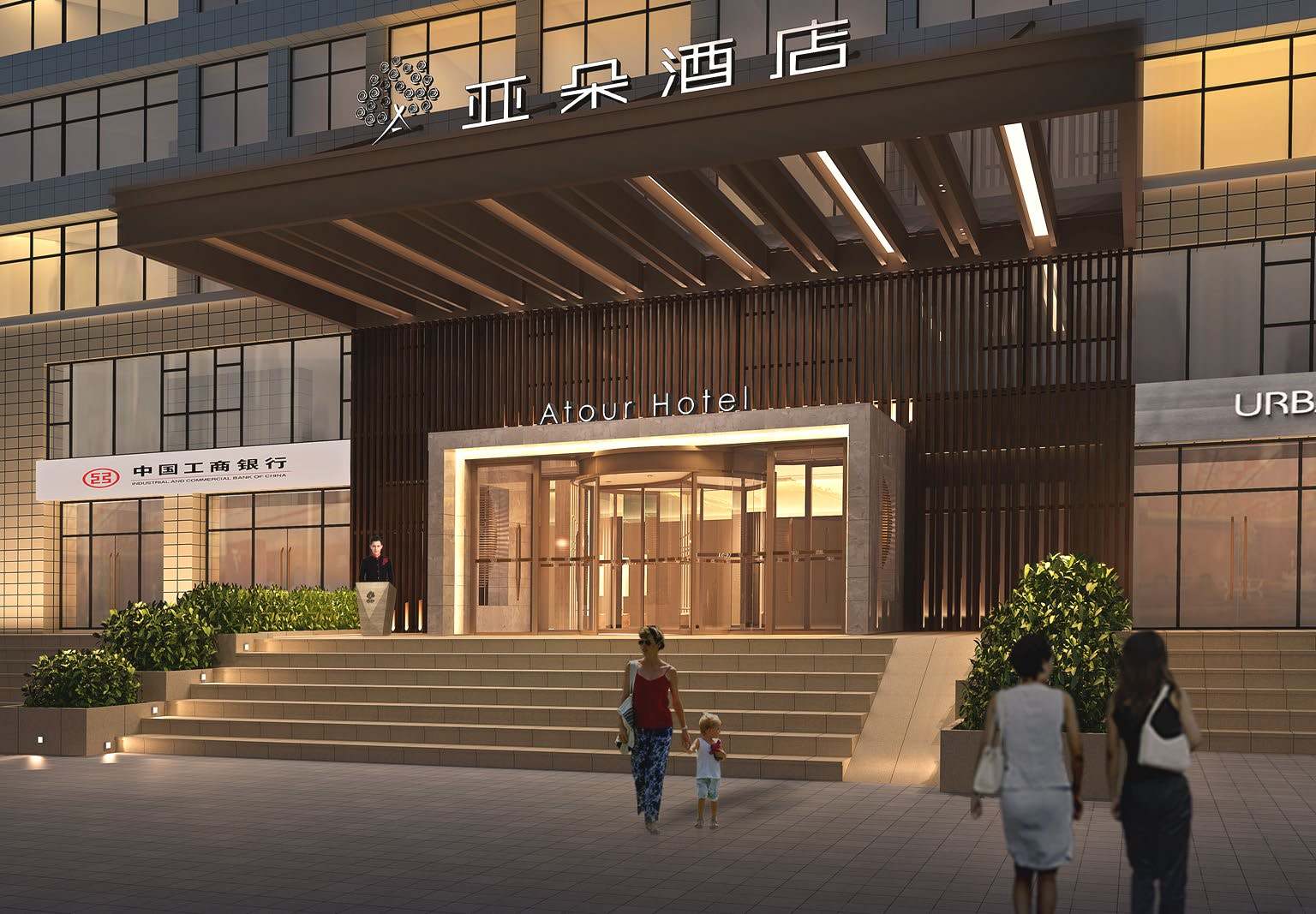 亚朵酒店高新天辰店施工图,酒店cad设计图纸下载 素材下载易图网cad设计图纸库
