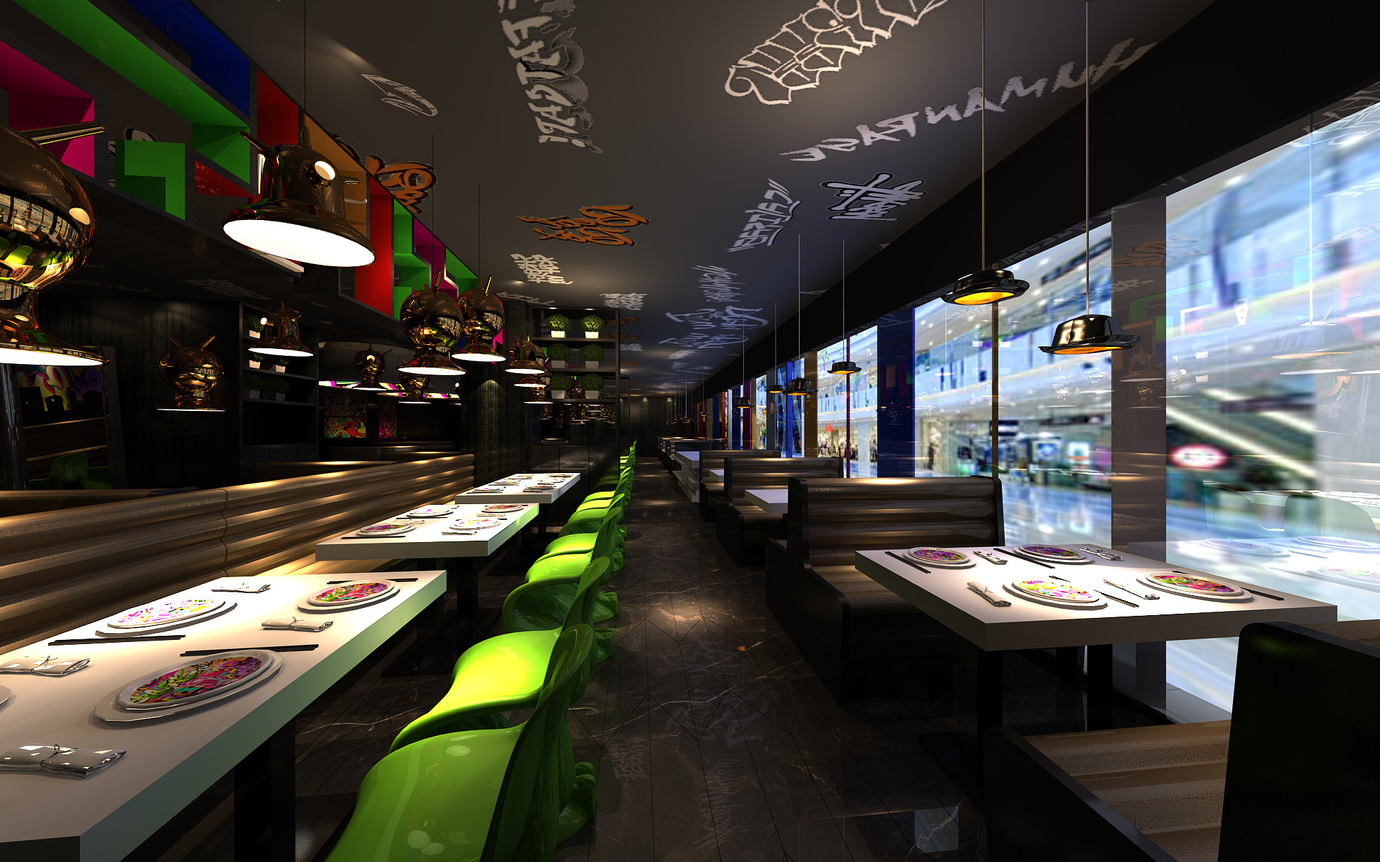 海底捞火锅店内部装修施工图设计cad图纸,火锅店cad设计图纸下载 素材下载易图网cad设计图纸库