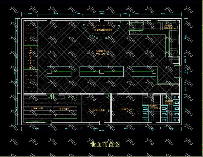 酒吧cad施工图,酒吧cad图纸下载 素材下载易图网cad设计图纸库