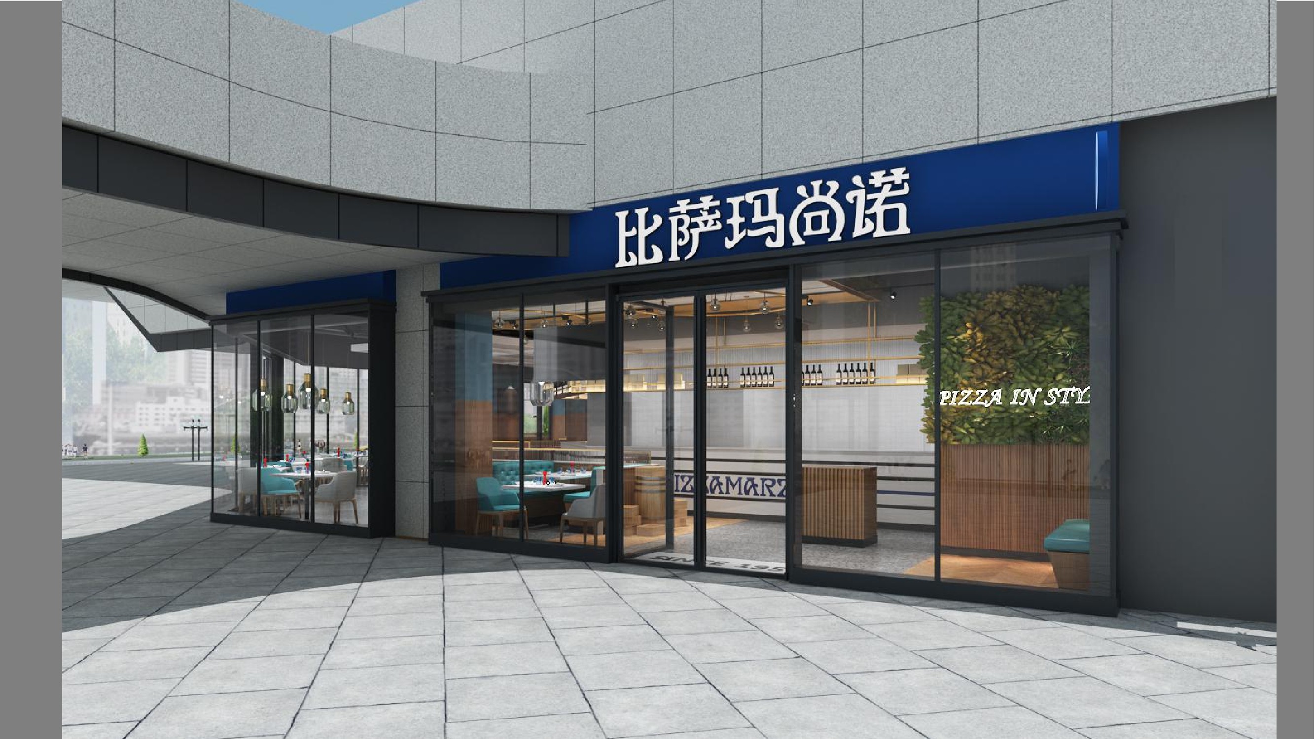 漫游城店施工图效果图cad图纸,专卖店cad设计图纸下载 素材下载易图网cad设计图纸库