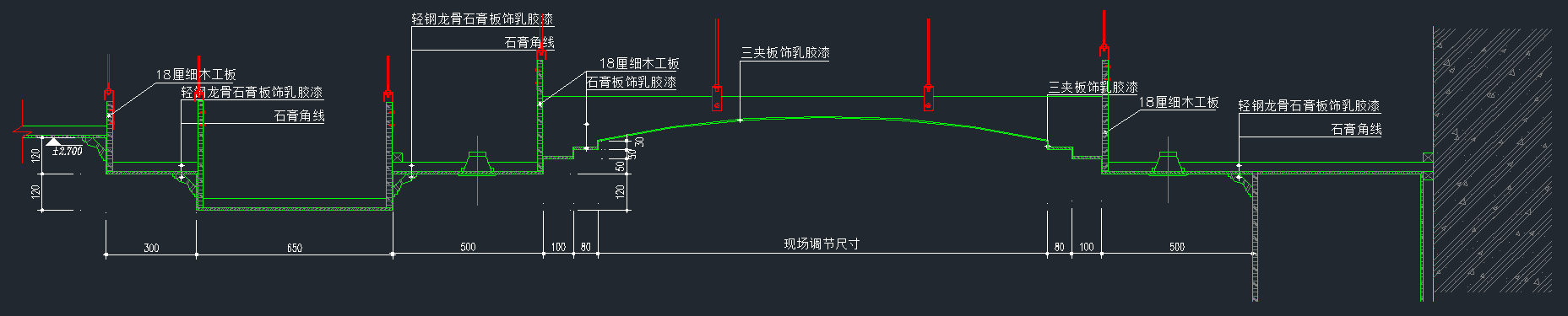 天花节点图大样详图cad图纸,天花布置图dwg文件下载 素材下载易图网cad设计图纸库