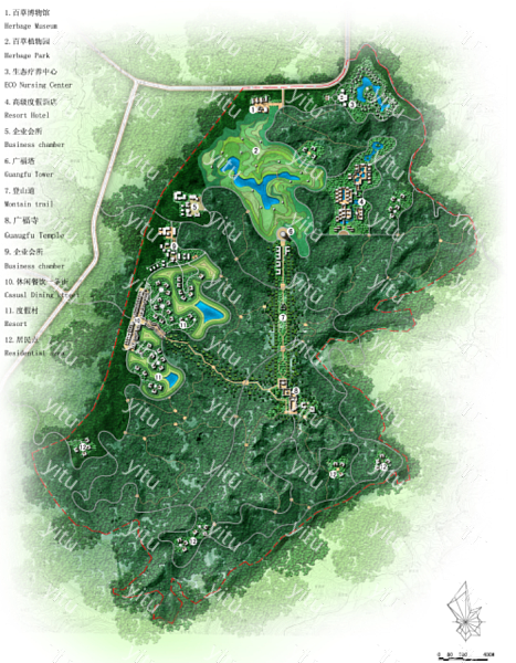 云浮山生态乡村规划设计方案 - 易图网