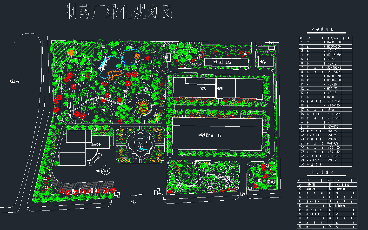 各式广场景观绿化设计cad平面图,景观园林cad建筑图纸下载 素材下载易图网cad设计图纸库
