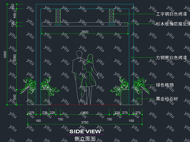 园林景观cad施工图,景观建筑cad施工图纸下载 素材下载易图网cad设计图纸库