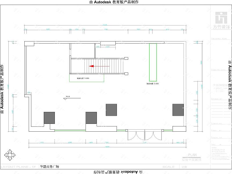 茶餐厅 施工图3张高清无水印效果图3d源文件及贴图下载 素材下载易图网cad设计图纸库